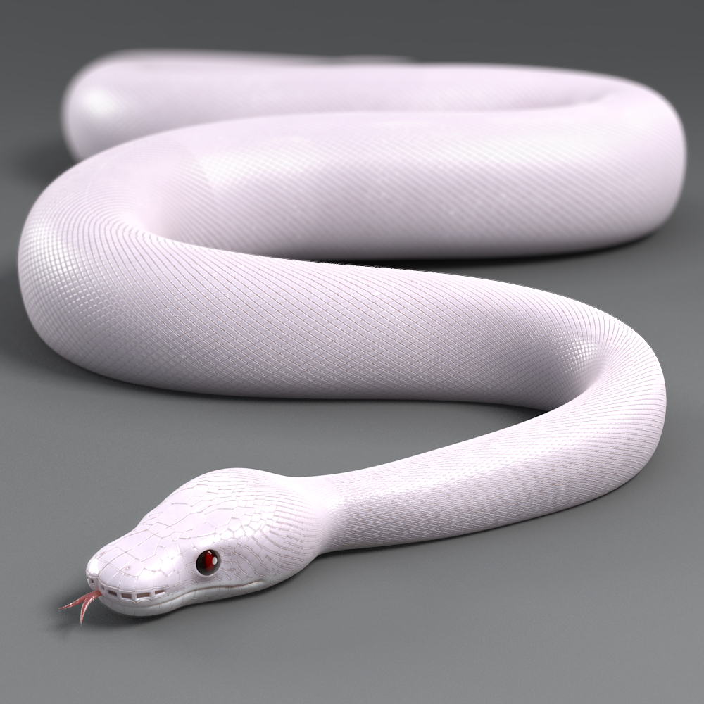 super ball python 3d max