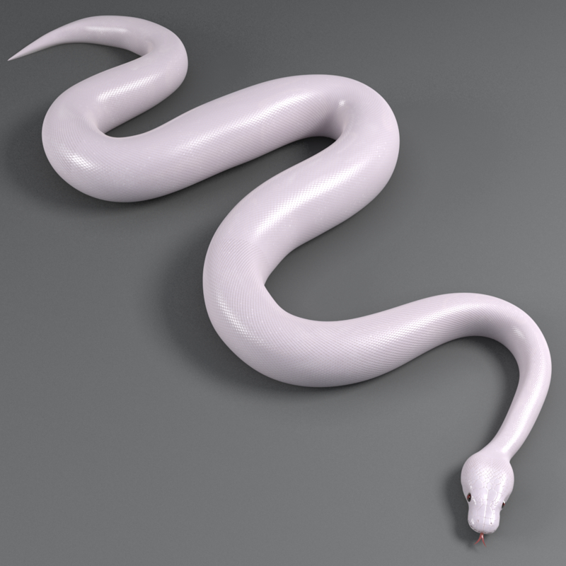 super ball python 3d max