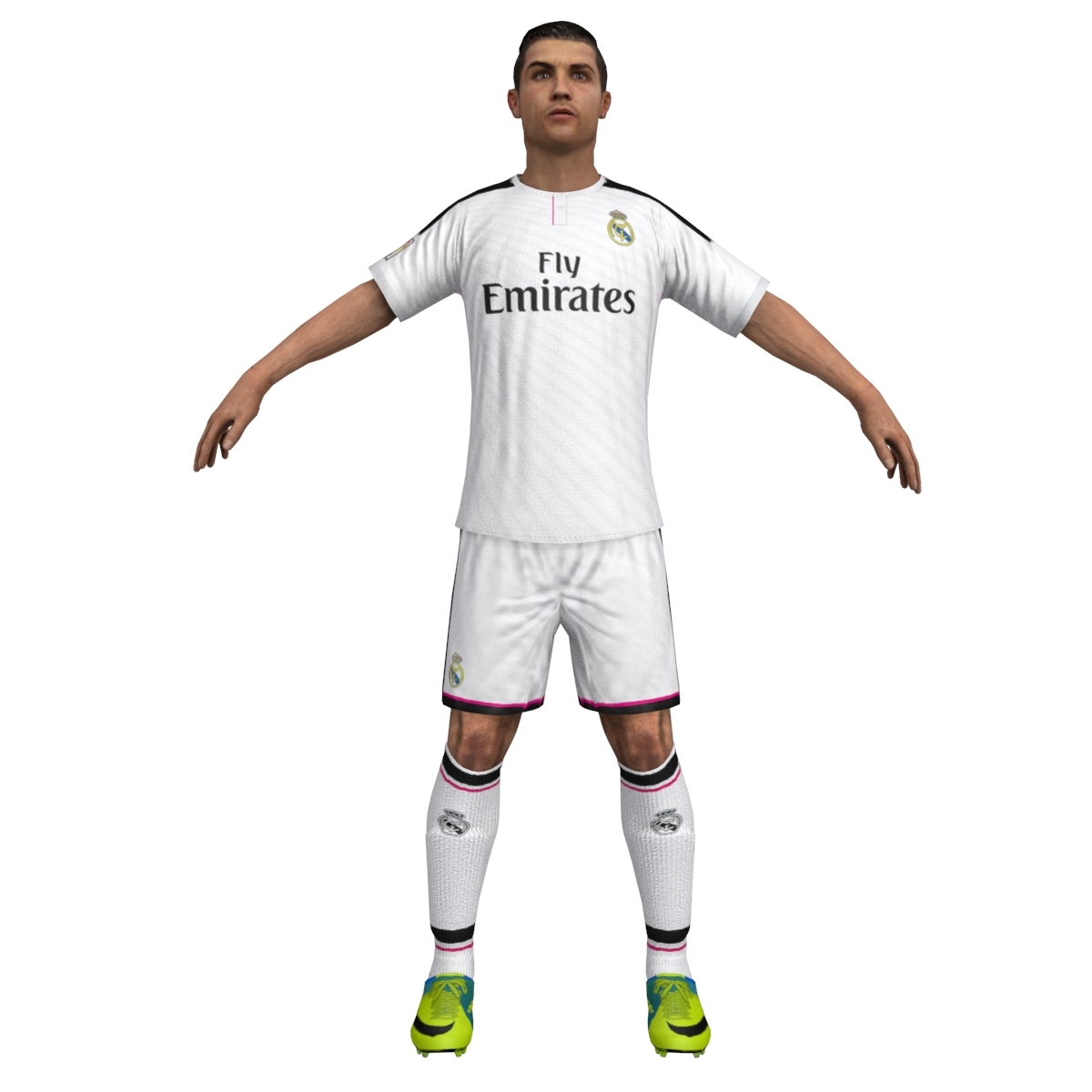 cristiano ronaldo animations 3d model