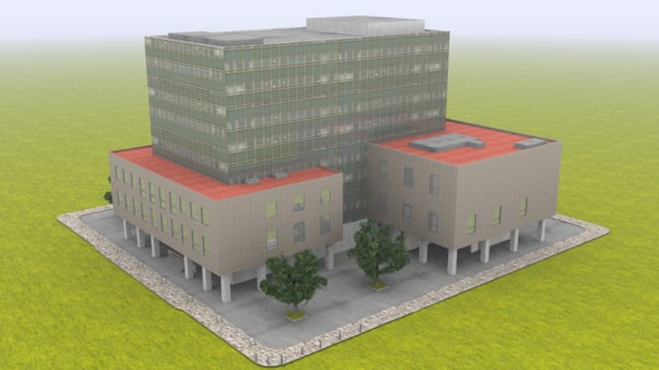 Blender School Models | TurboSquid