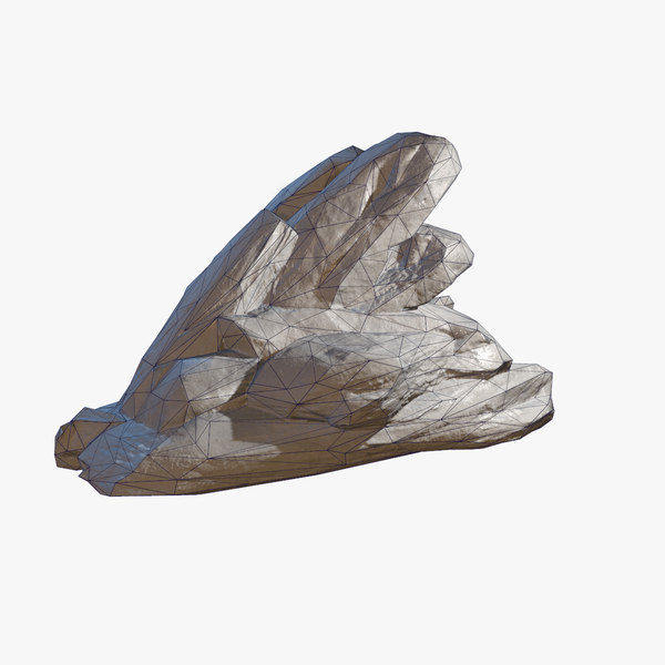 3d sea rock