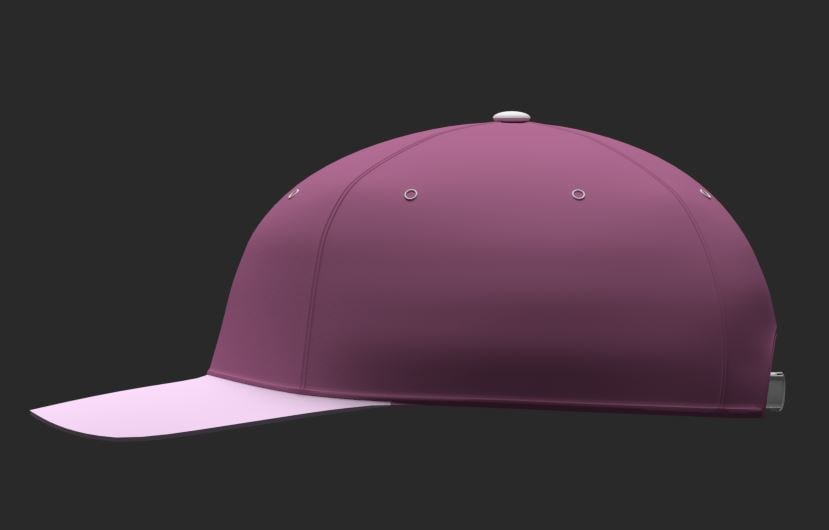 3d cap model