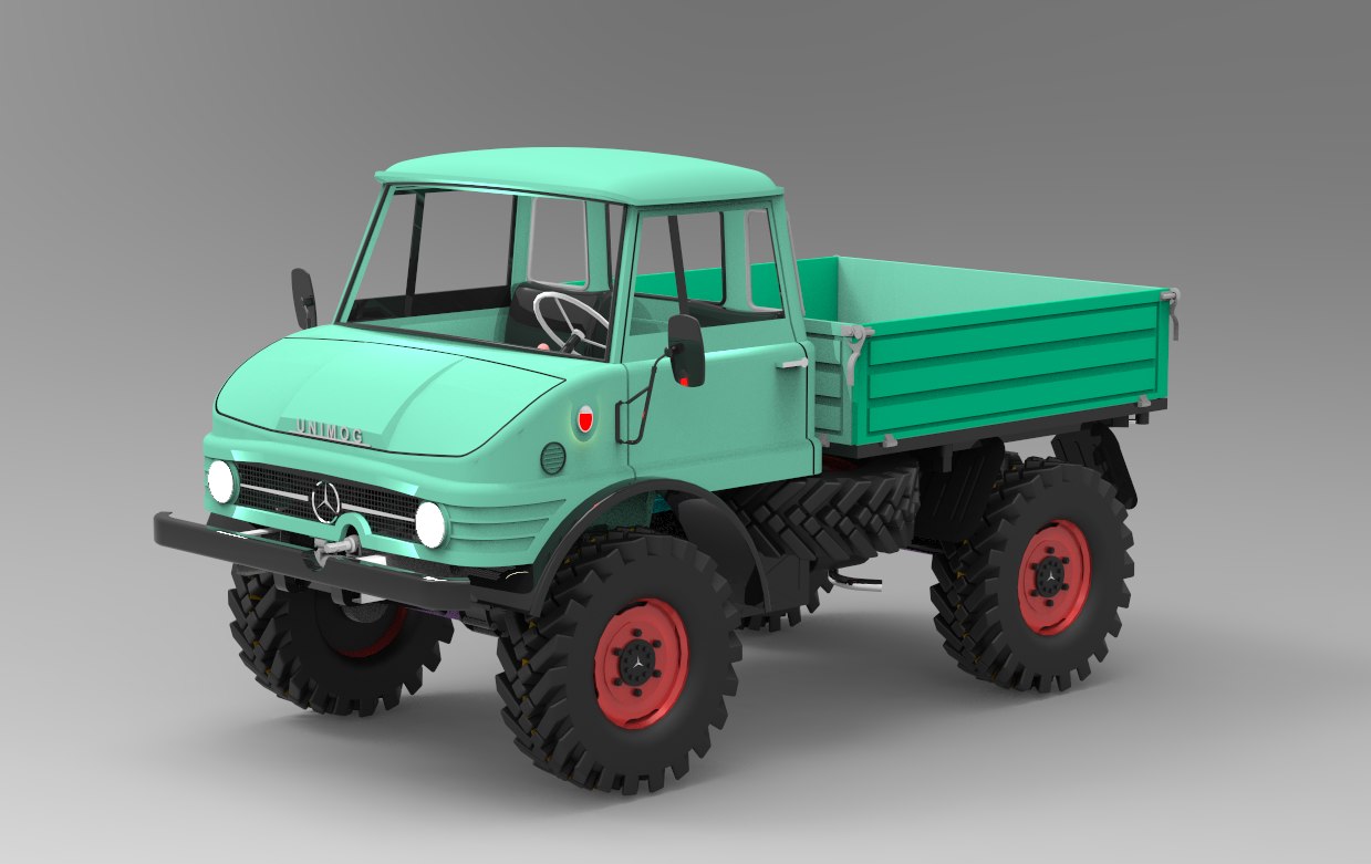 3d unimog