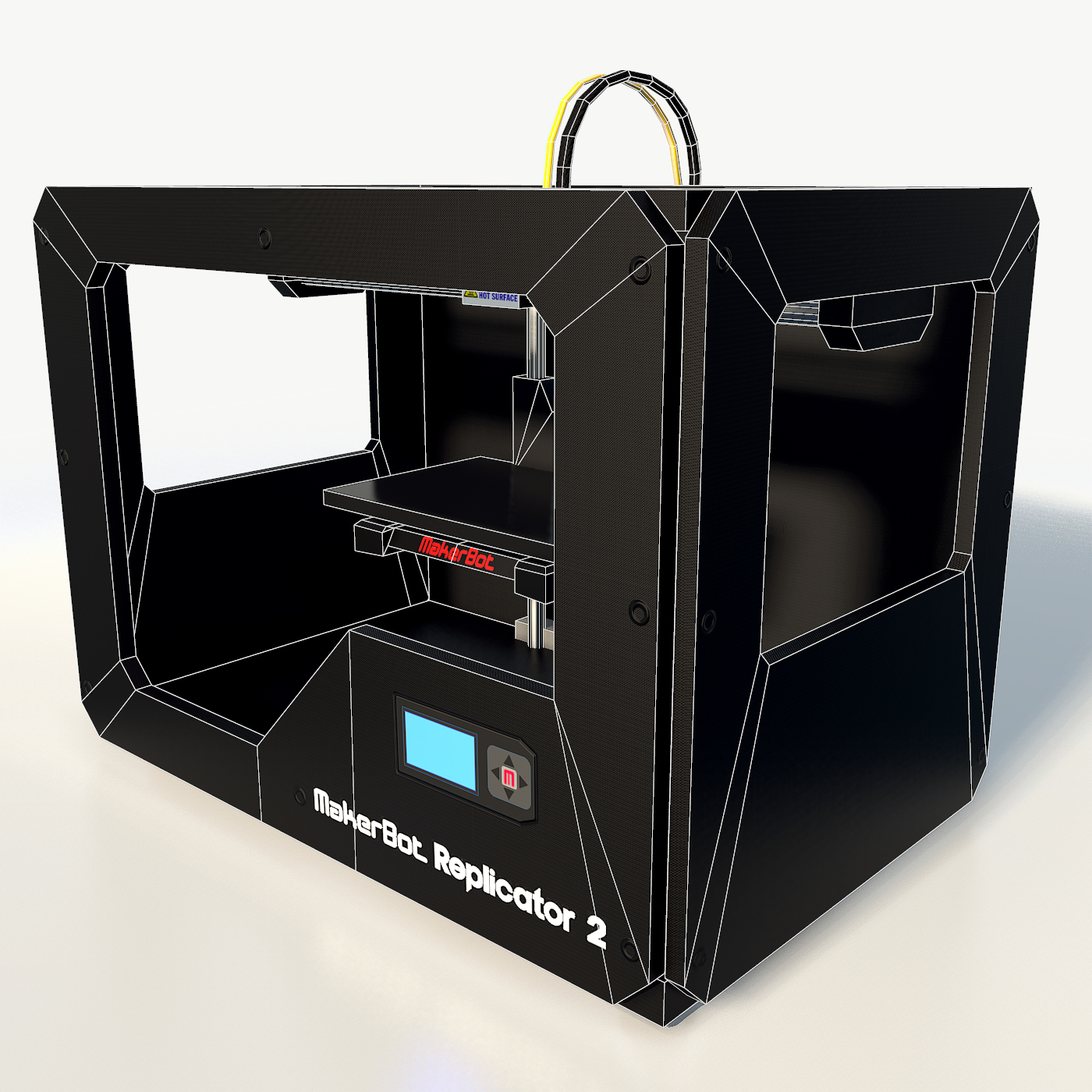 3d maker replicator 2 printer model