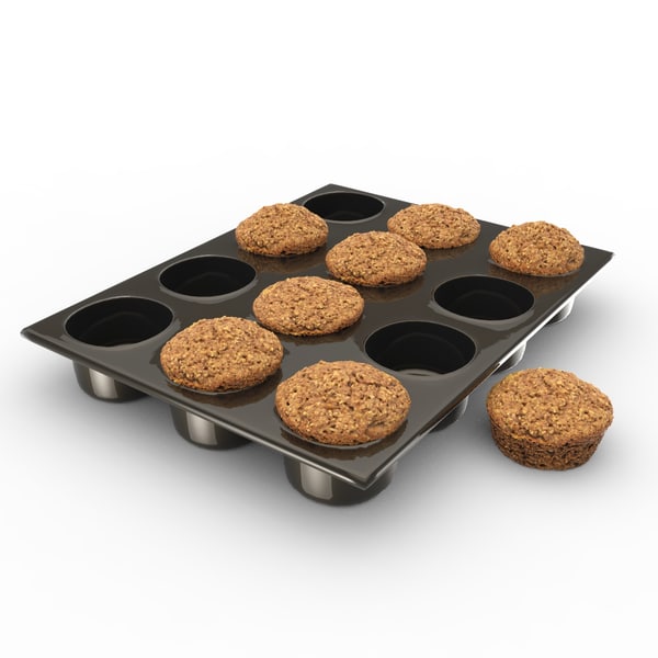 3D Muffin Models | TurboSquid