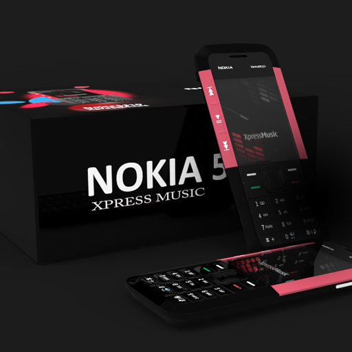 xpress music mobile 3d model