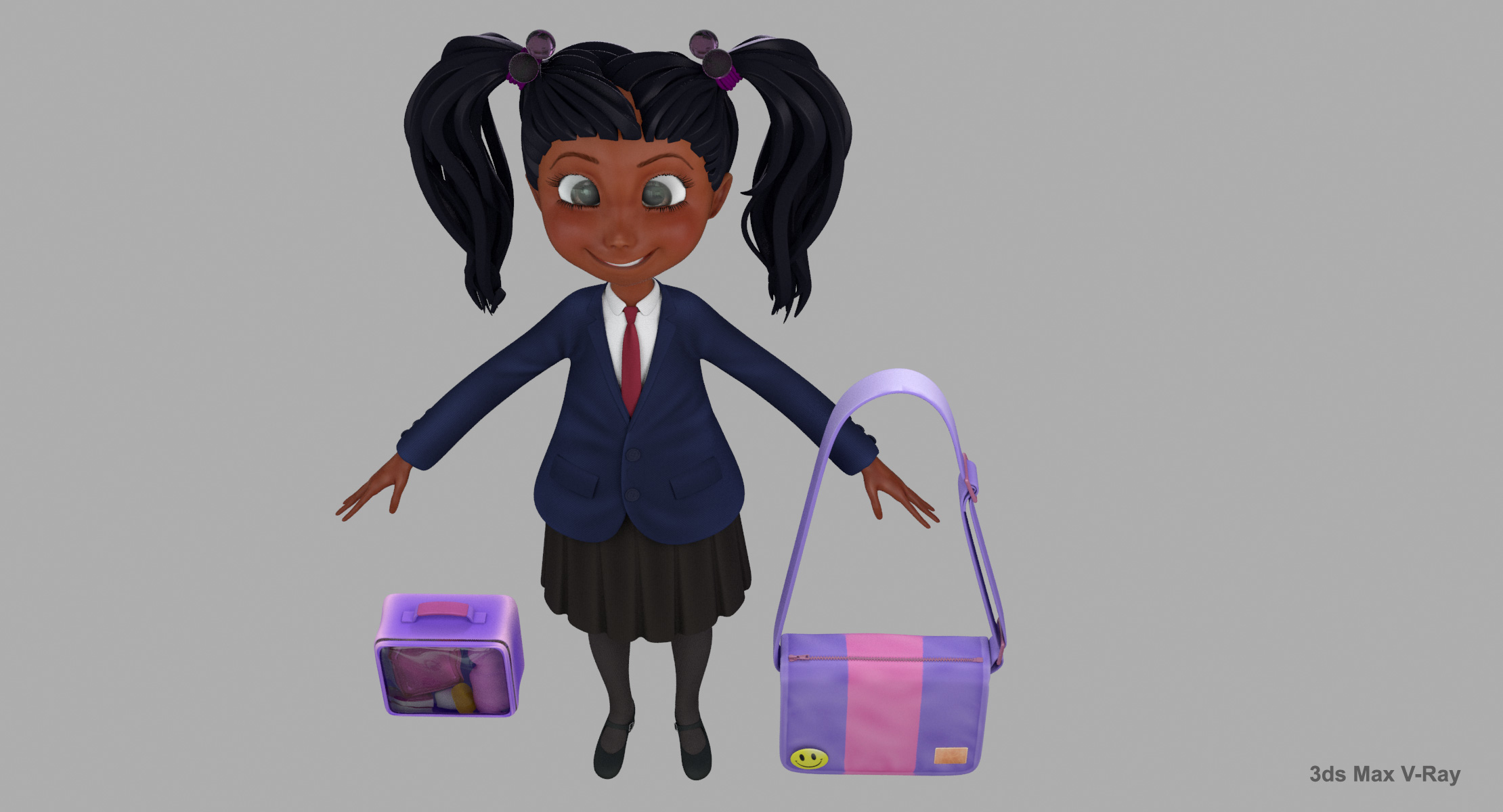 private student 3d model