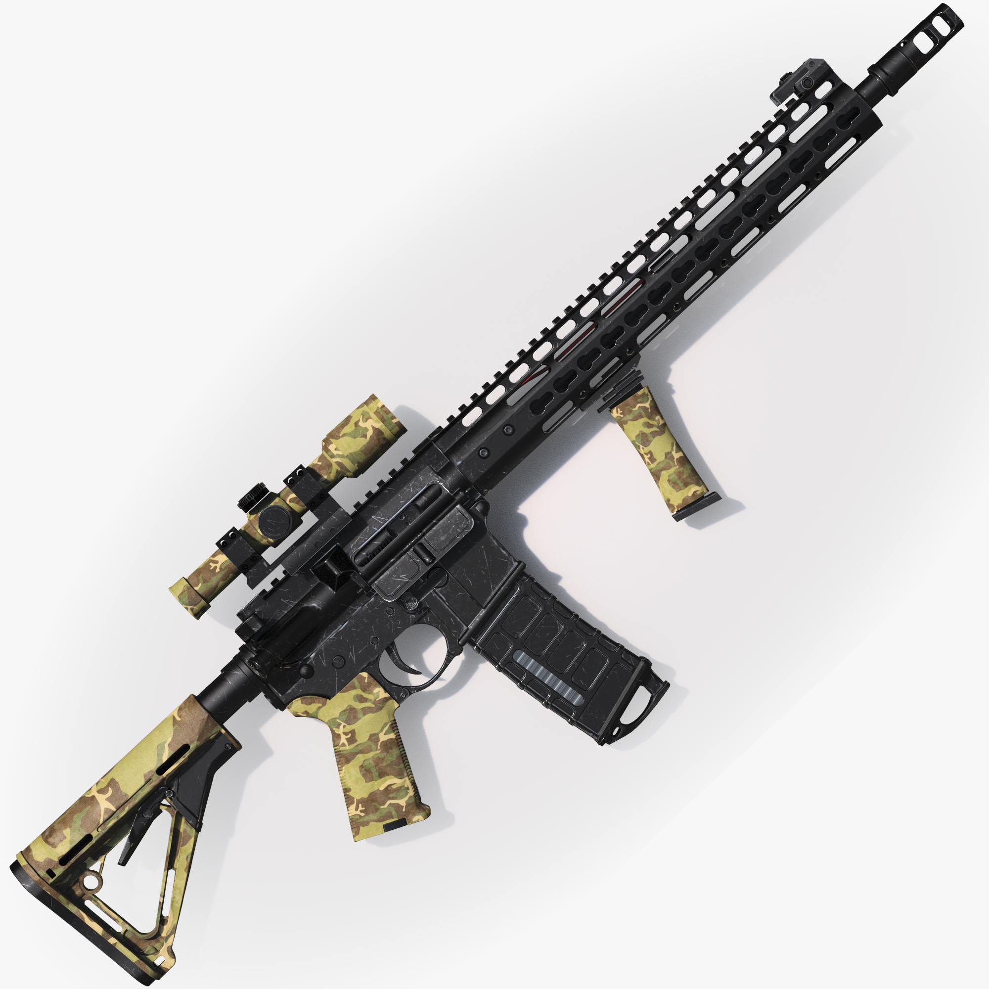 3d model ar-15 sight