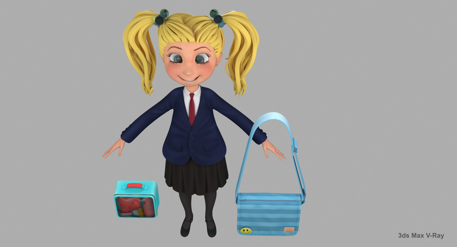 private student 3d model