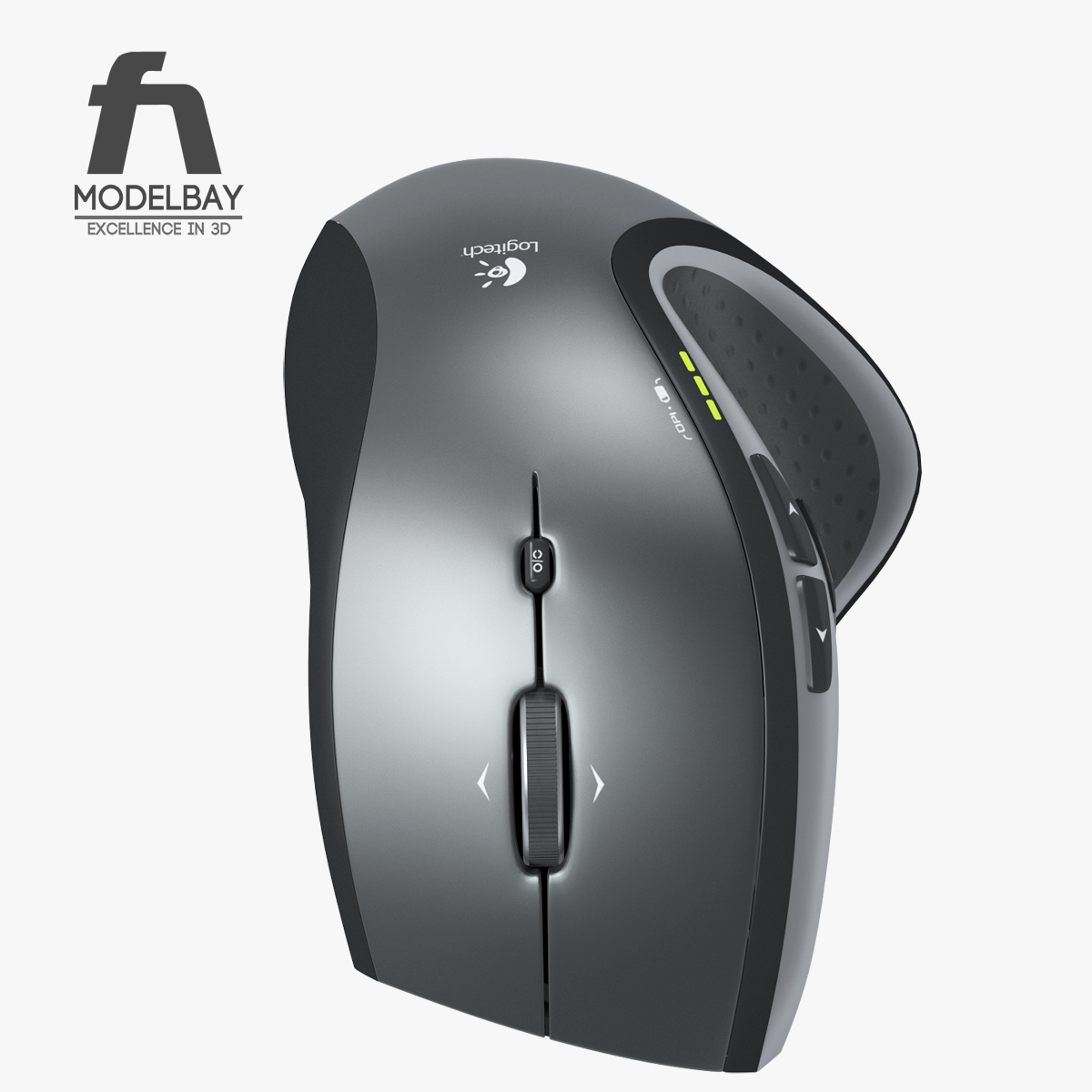 logitech mx wireless mouse 3d max
