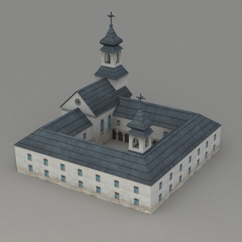 3d monastery