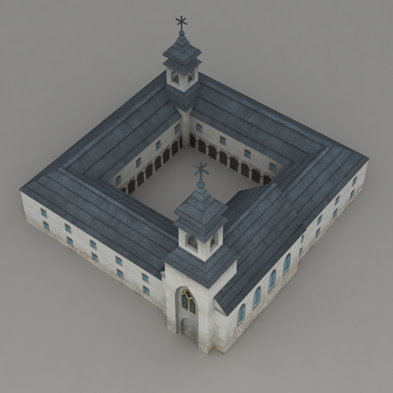 3d monastery