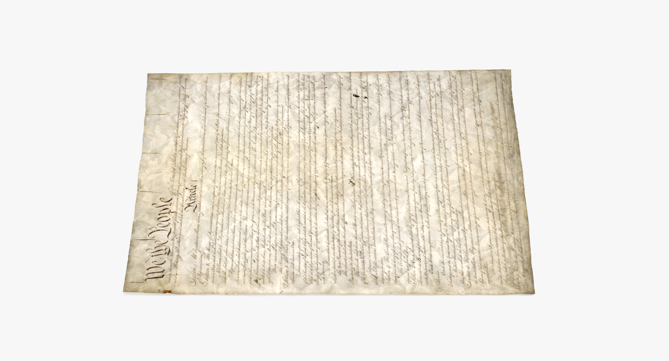 3d american constitution declaration independence