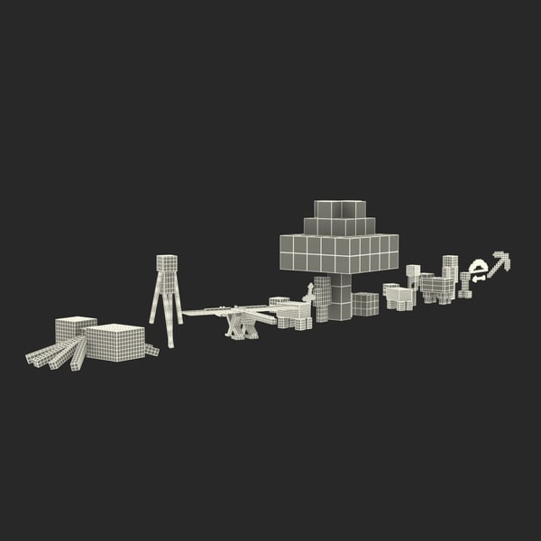 Colecção Minecraft Modelo 3D - TurboSquid 1053537