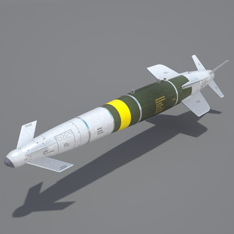 spice-2000 guided bomb 3d model