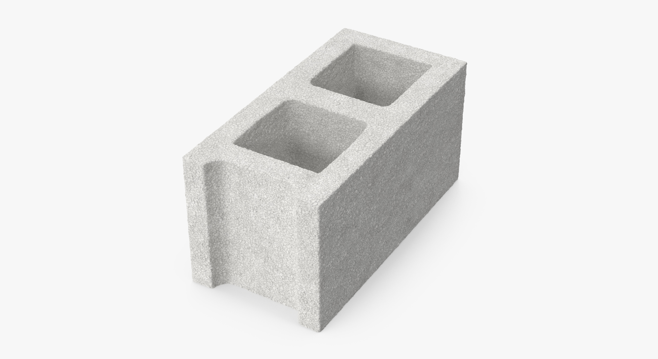 3d model cinder blocks