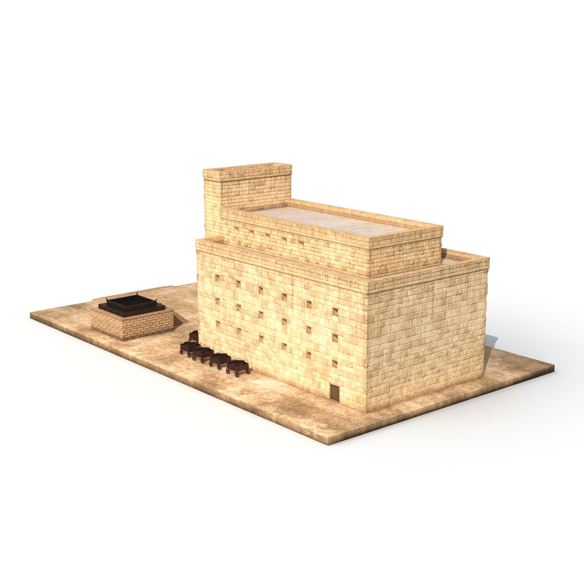 3d model of solomons temple