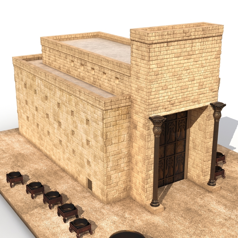 3d model of solomons temple