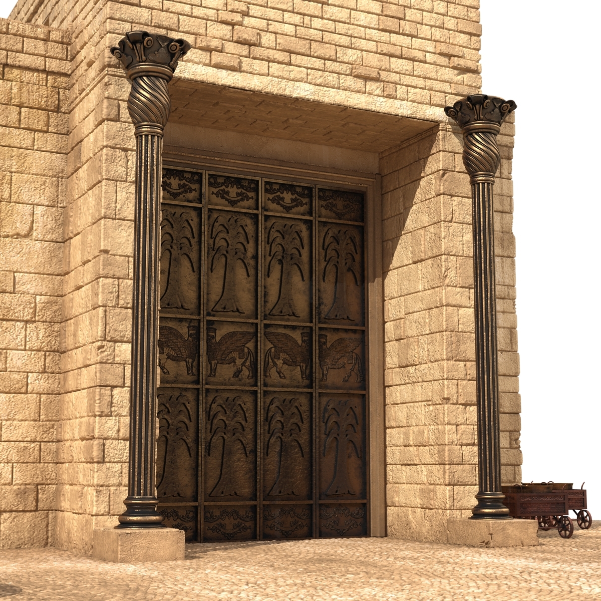 3d model of solomons temple