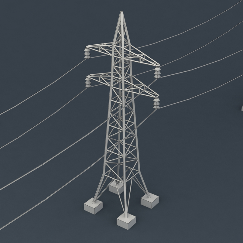 obj electrical tower