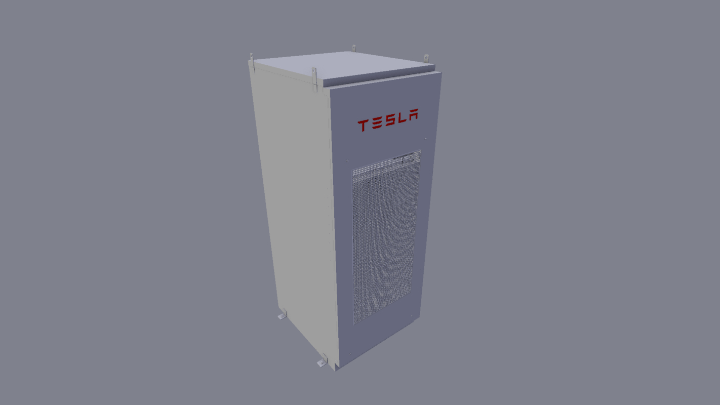 3d tesla powerpack