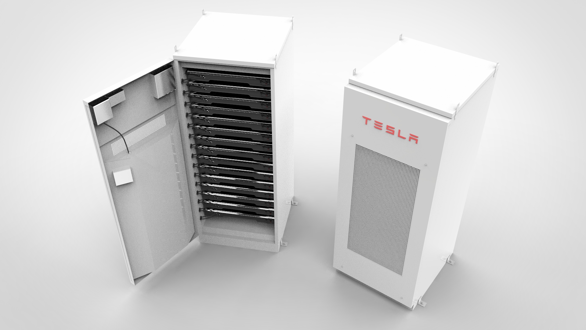 3d tesla powerpack
