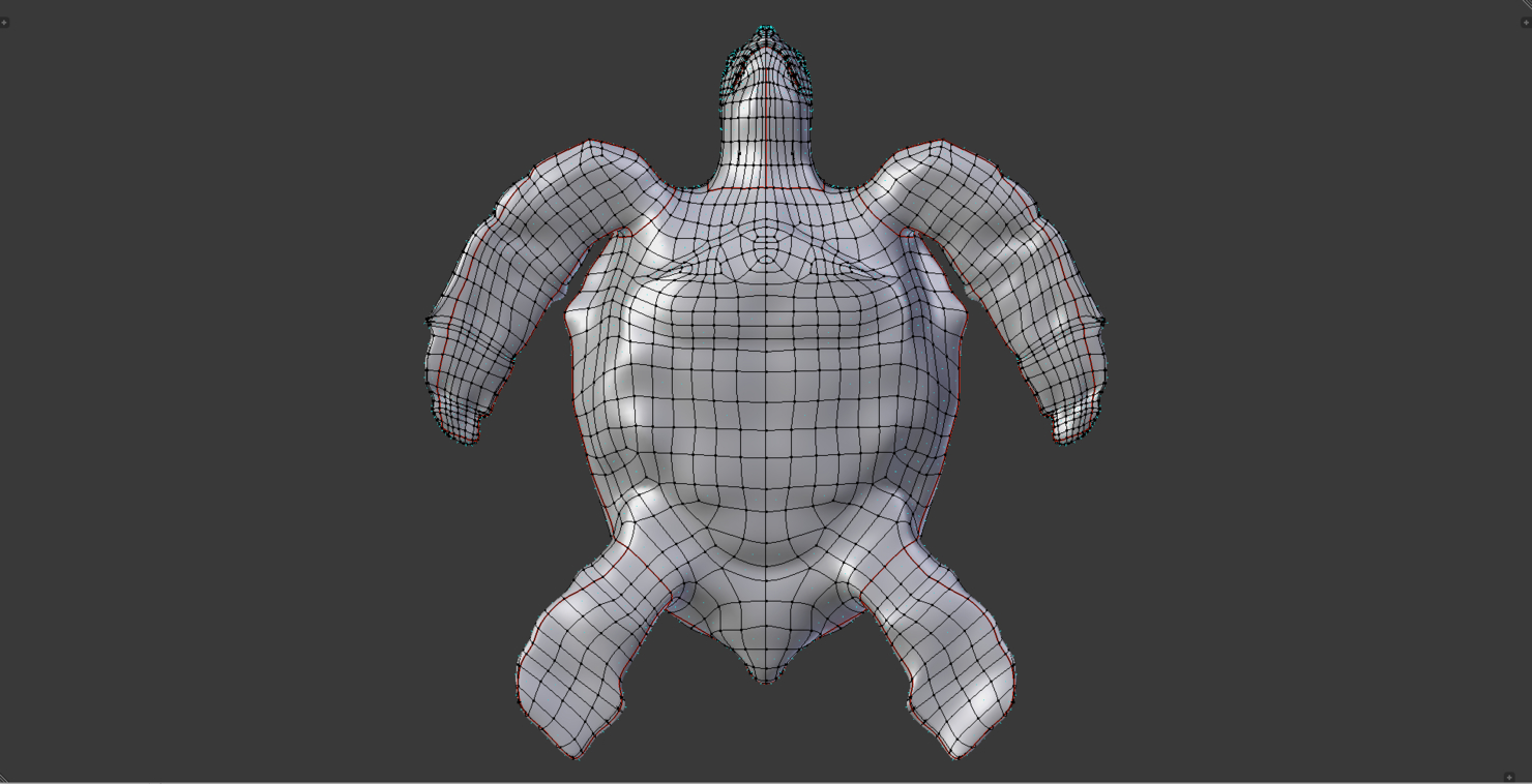 loggerhead sea turtle 3d model