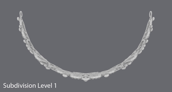 tiara 3d model