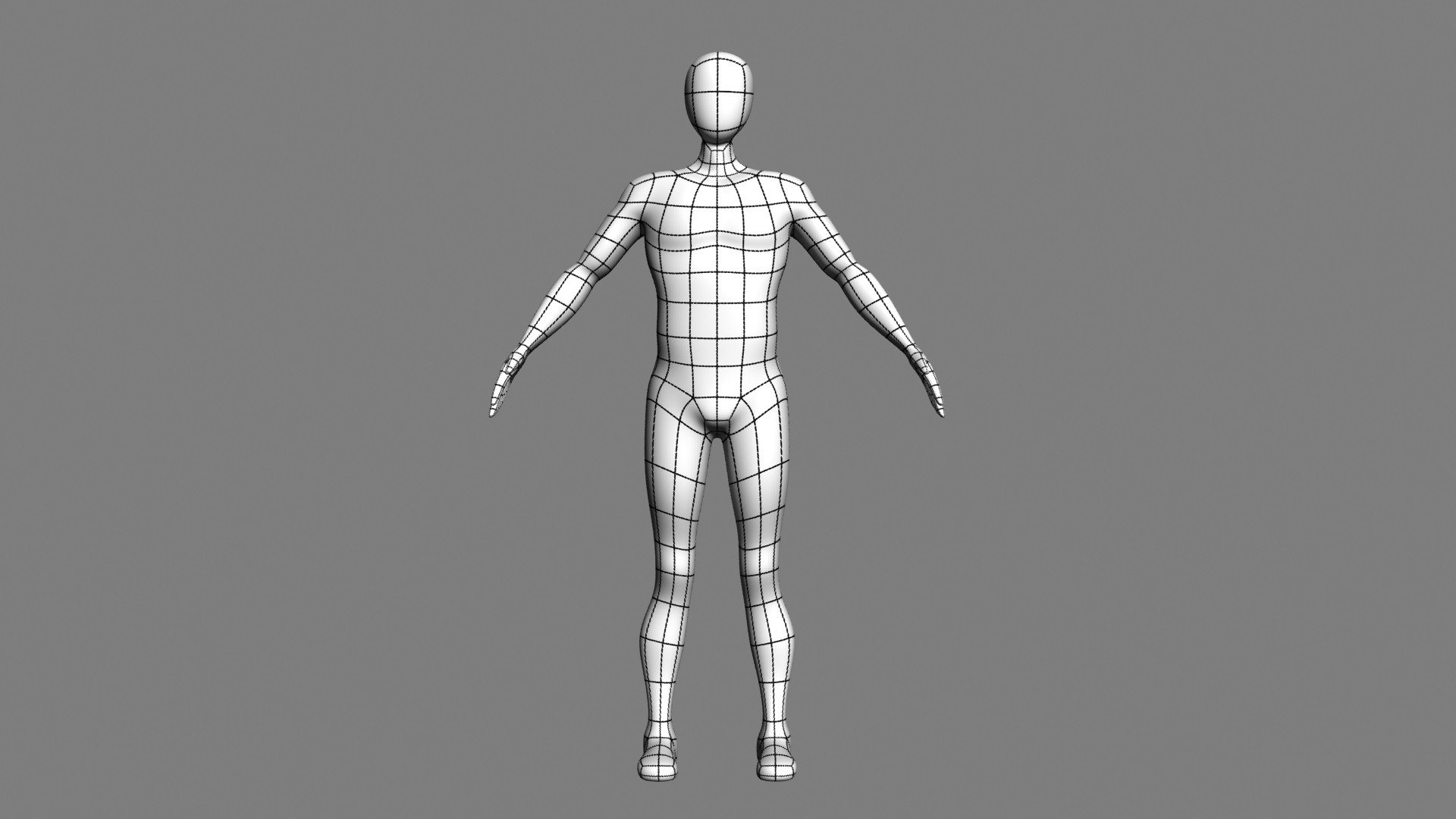 mesh topology 3d model