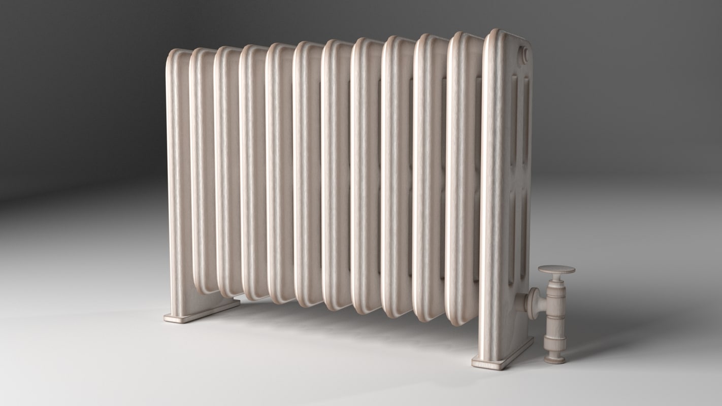 라디에이터 3D 모델 - TurboSquid 1054305