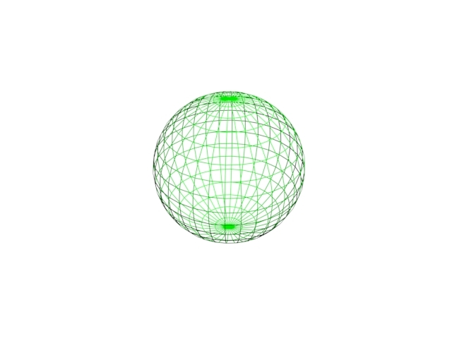 sphere test ready 3d model