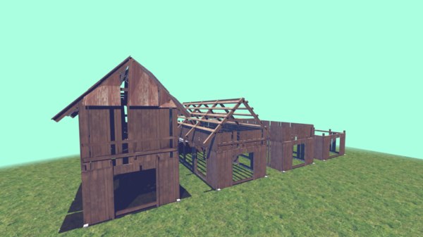 Barn Blender Models for Download | TurboSquid