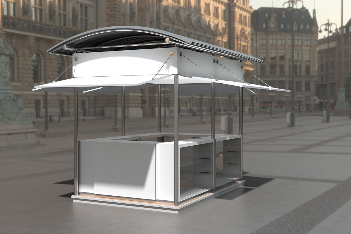 3d model kiosks
