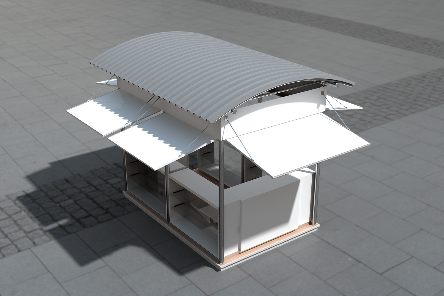 3d model kiosks