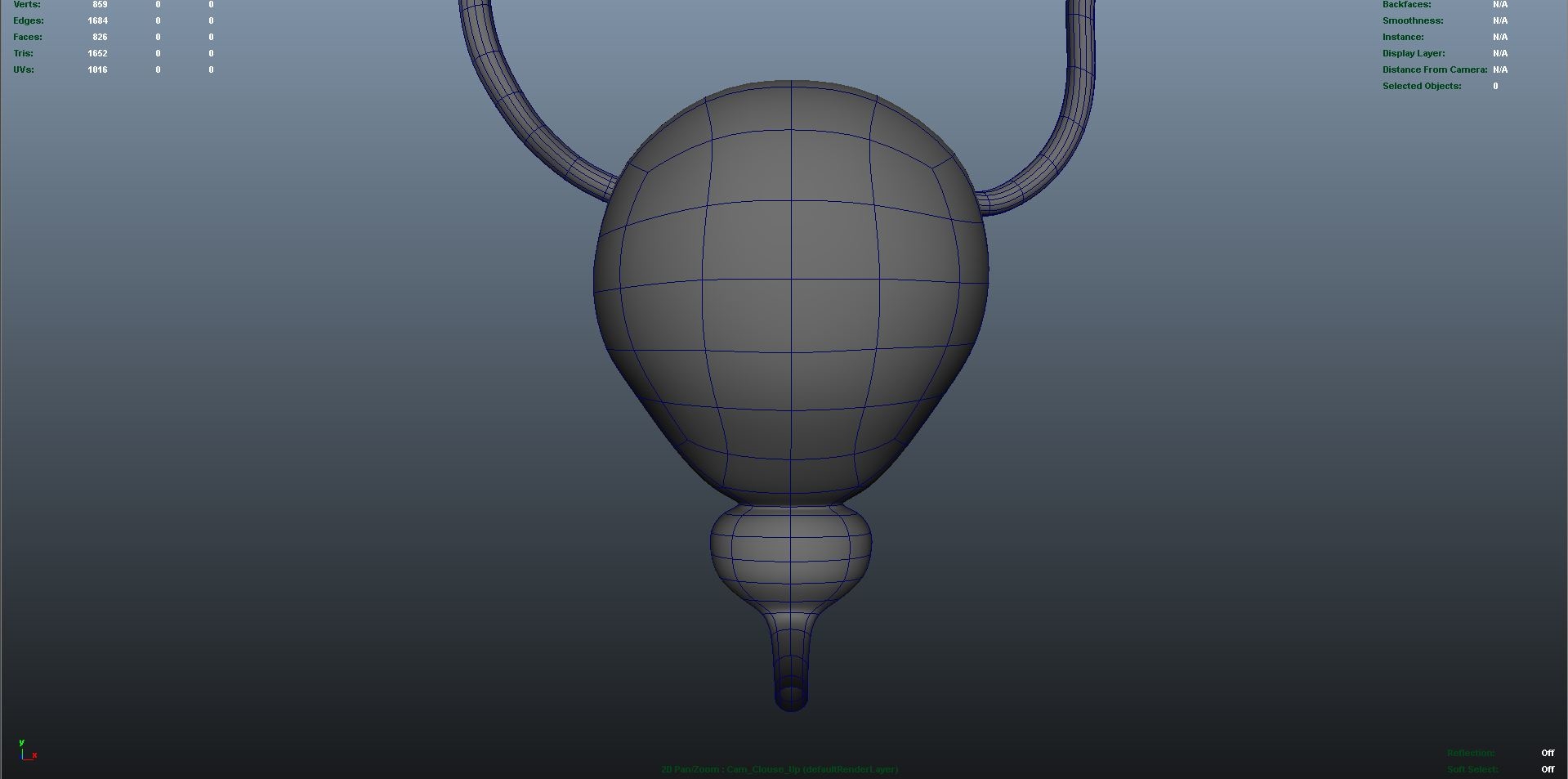 3d model urinary bladder urine