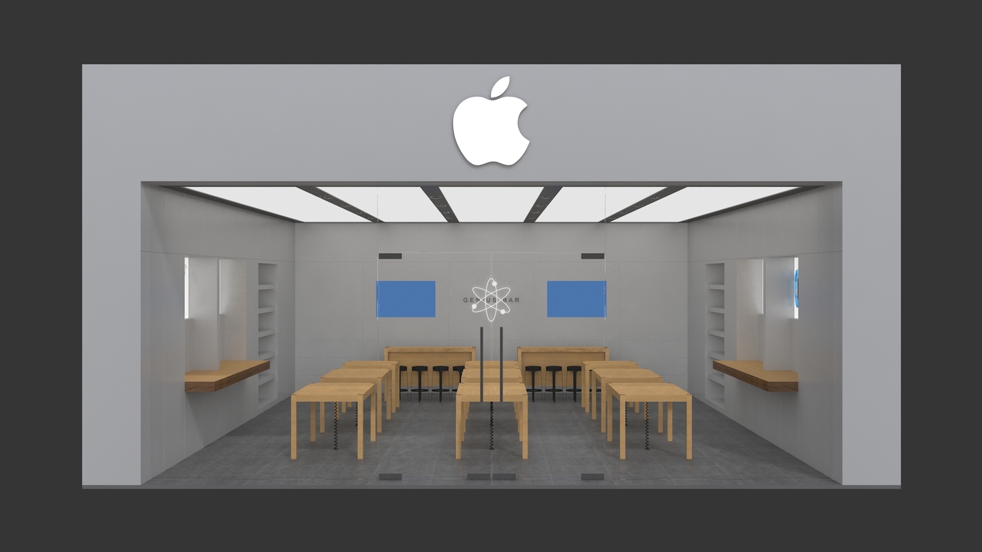3d model apple store vr