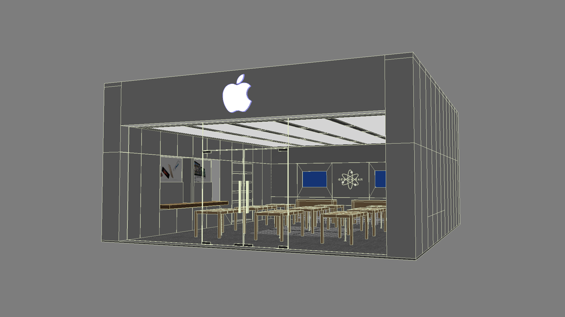 3d model apple store vr