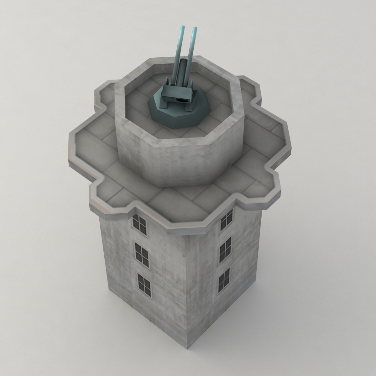 3d flak towers