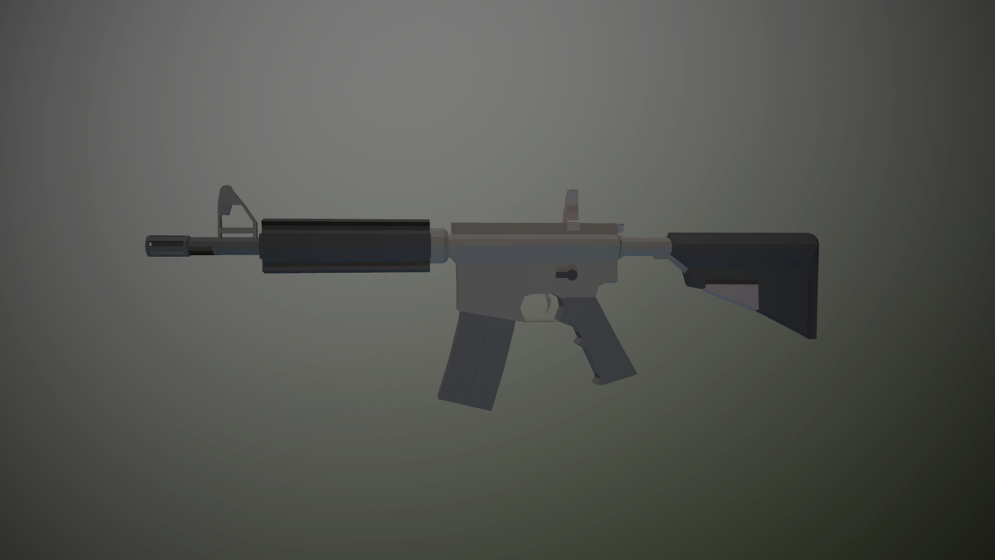 3d model of m4a4