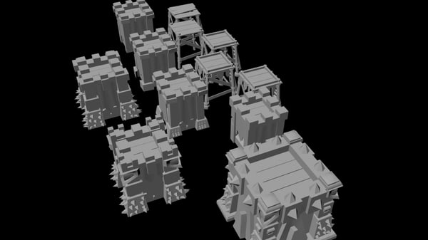 Clash Of Clans 3D Models for Download | TurboSquid