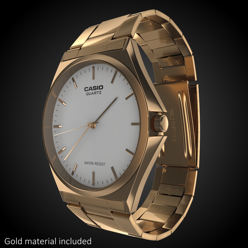 realistic casio watch max