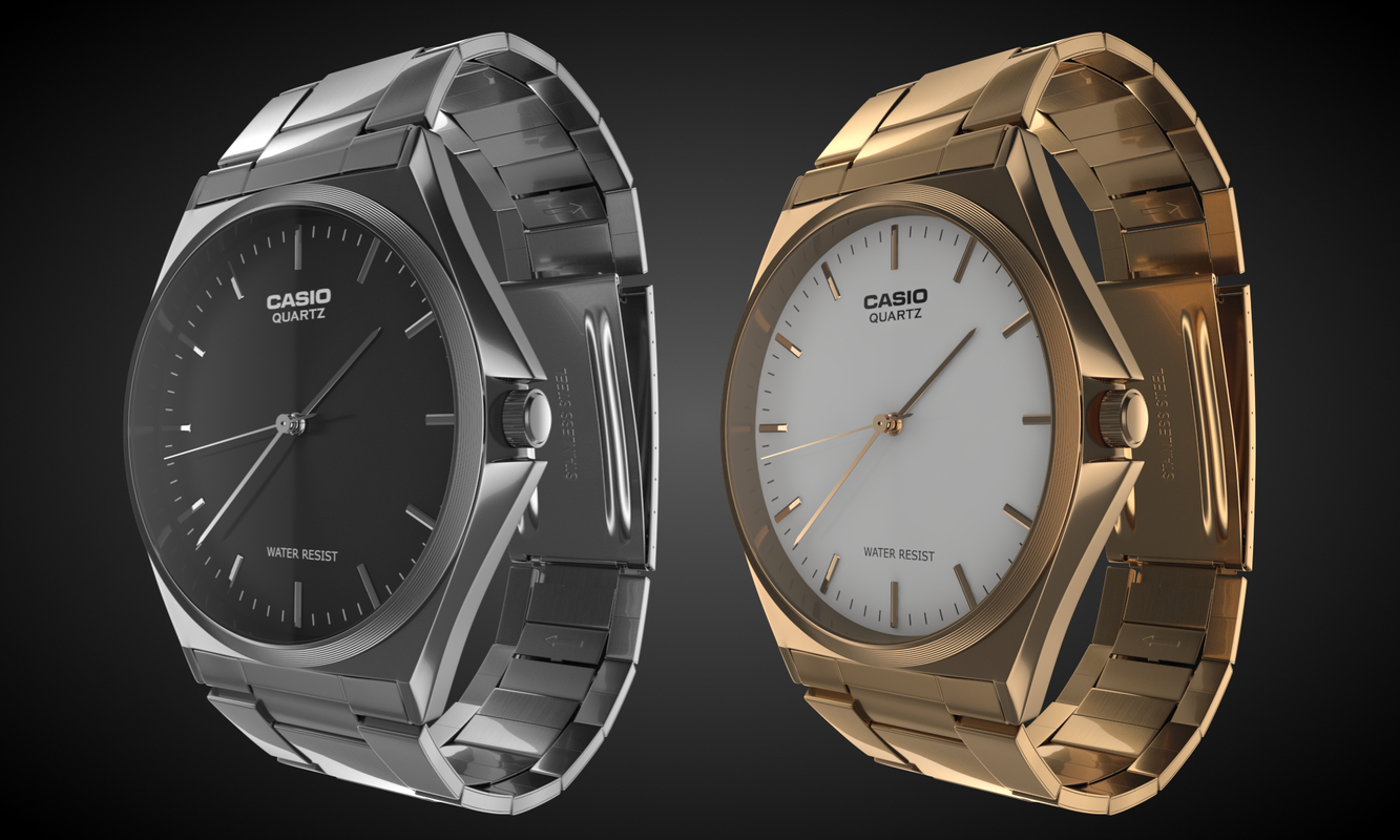 realistic casio watch max