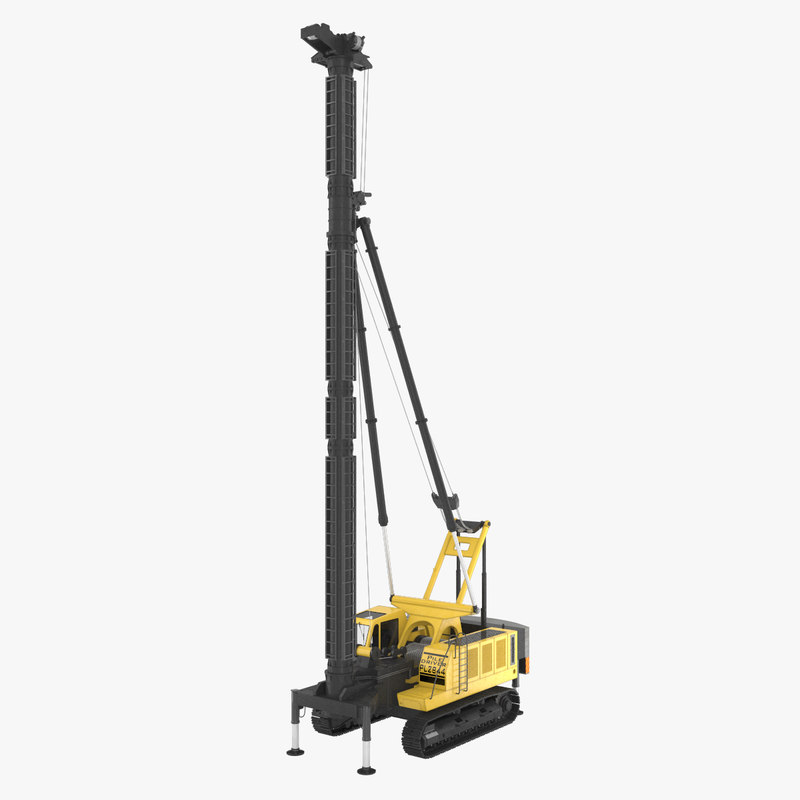 pile driver 3d model