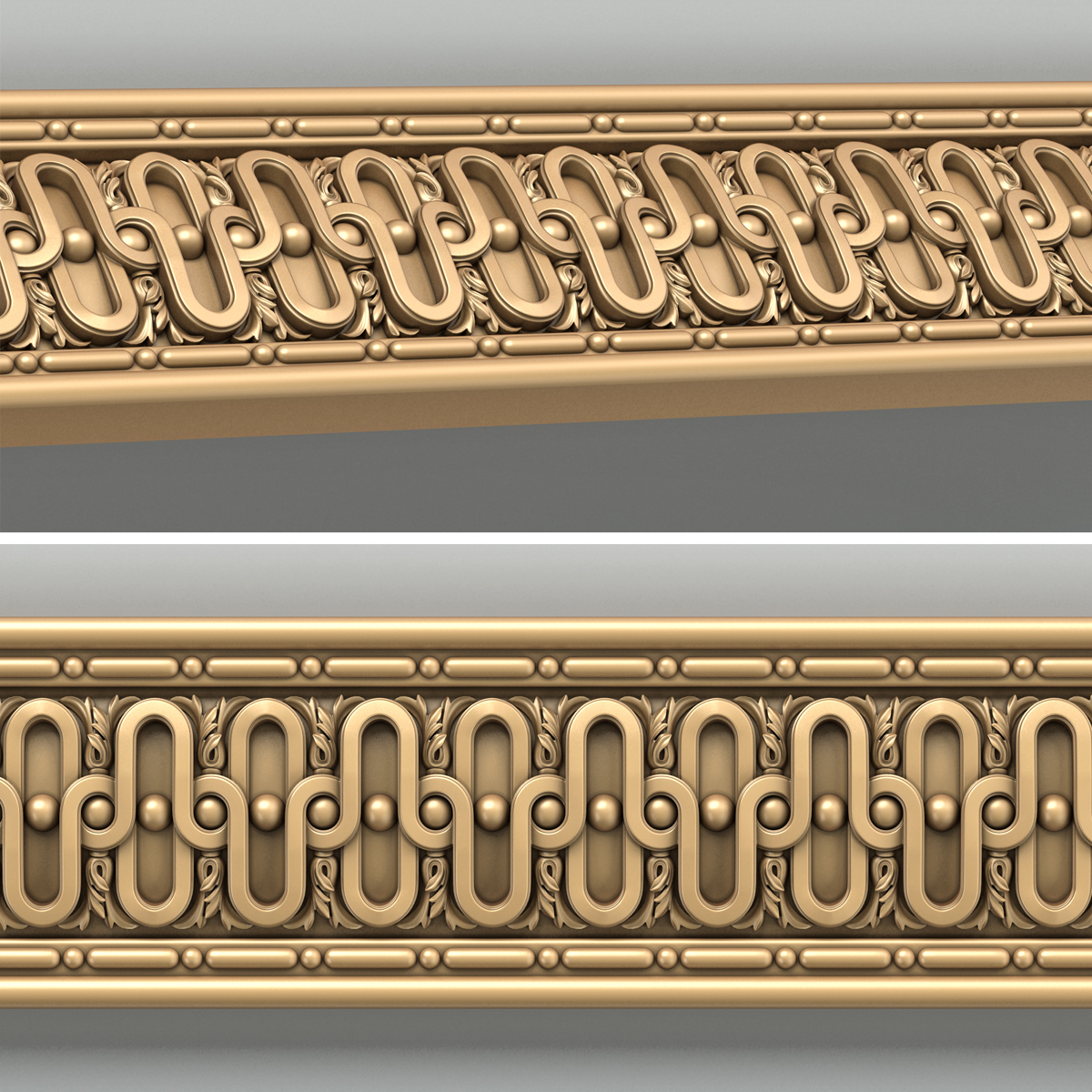 decorative moldings 3d model
