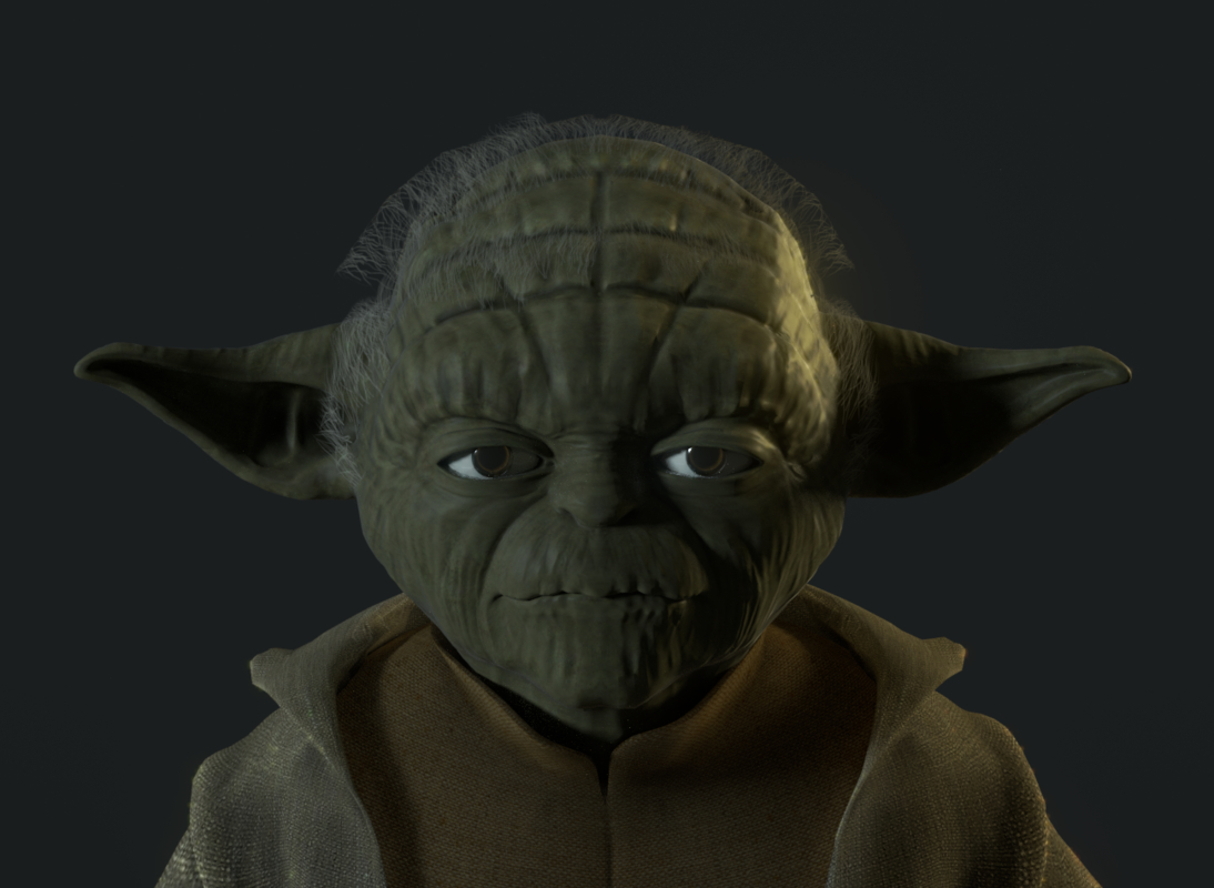 yoda 3d model