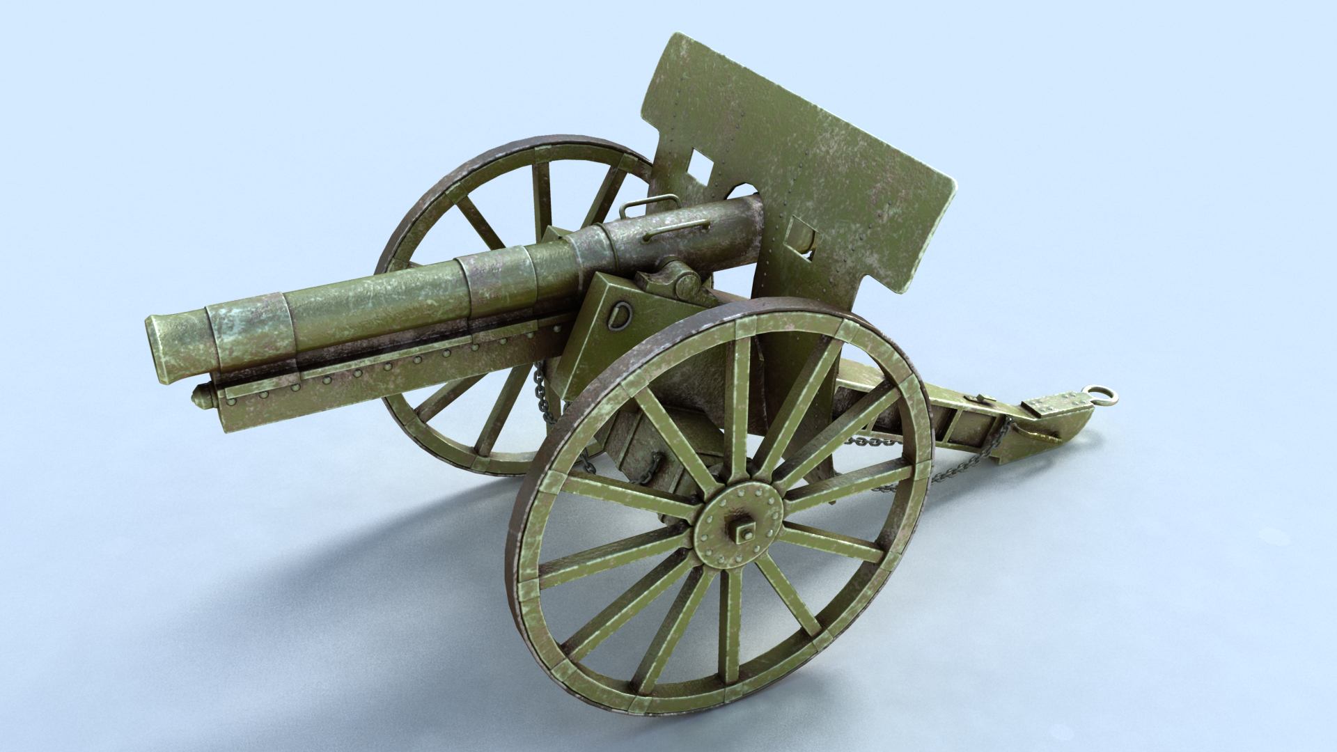 3d model cannon