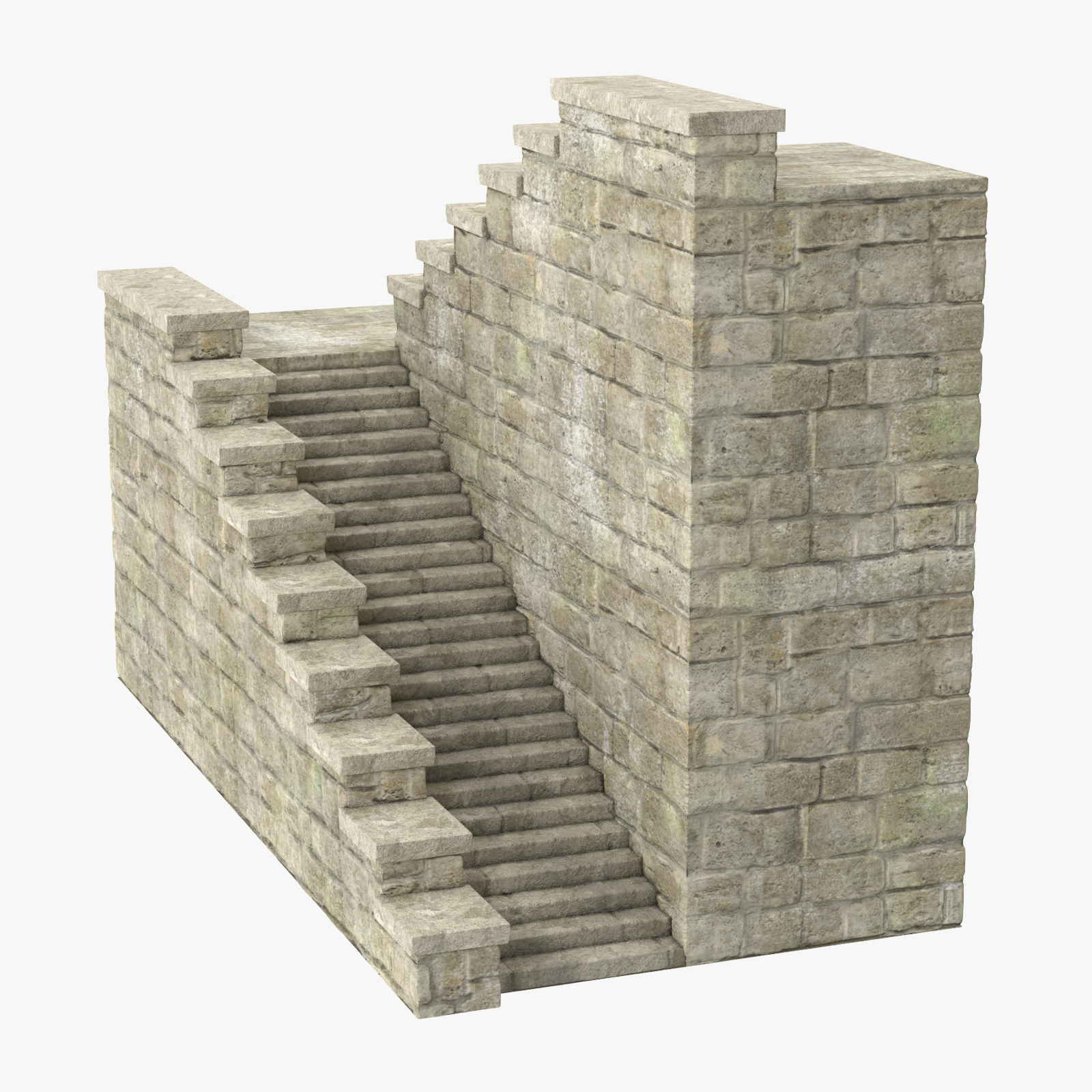 castle set 3d model