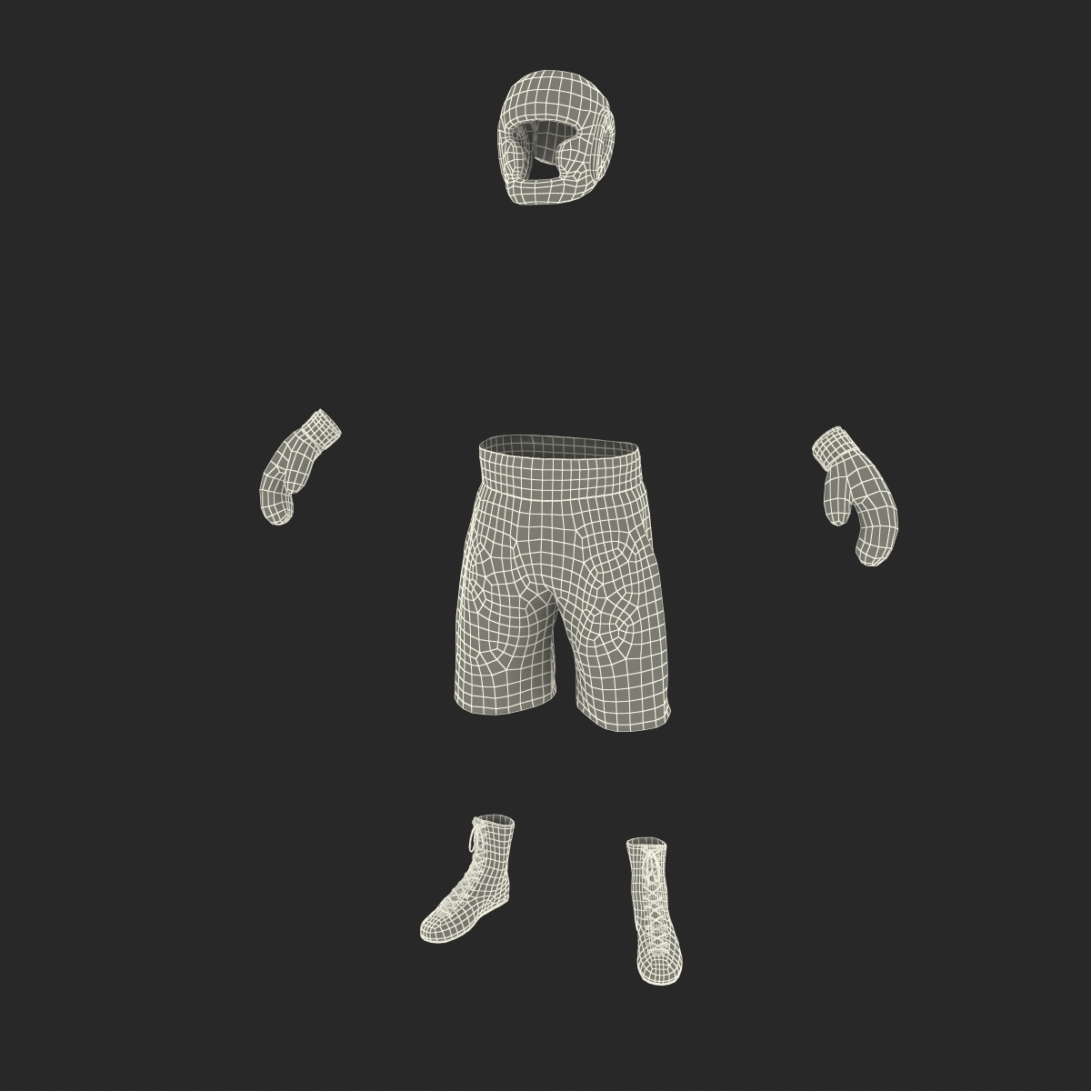 3d gear boxing model