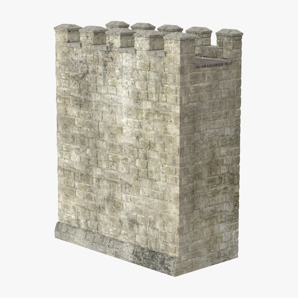 castle set 3d model