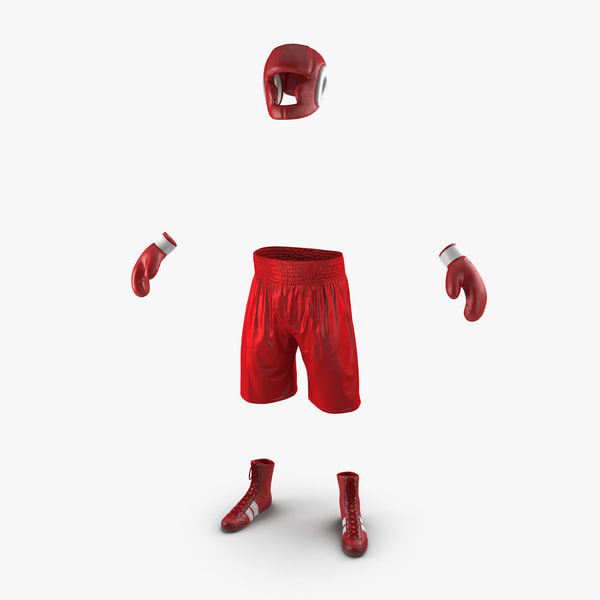 3d model of training boxing helmet